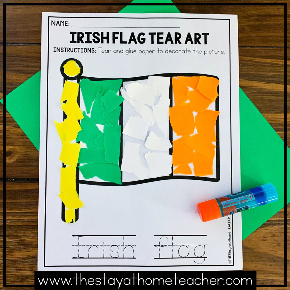 St. Patrick's Day Crafts: 25 NO PREP Fine Motor Printables - The Stay ...