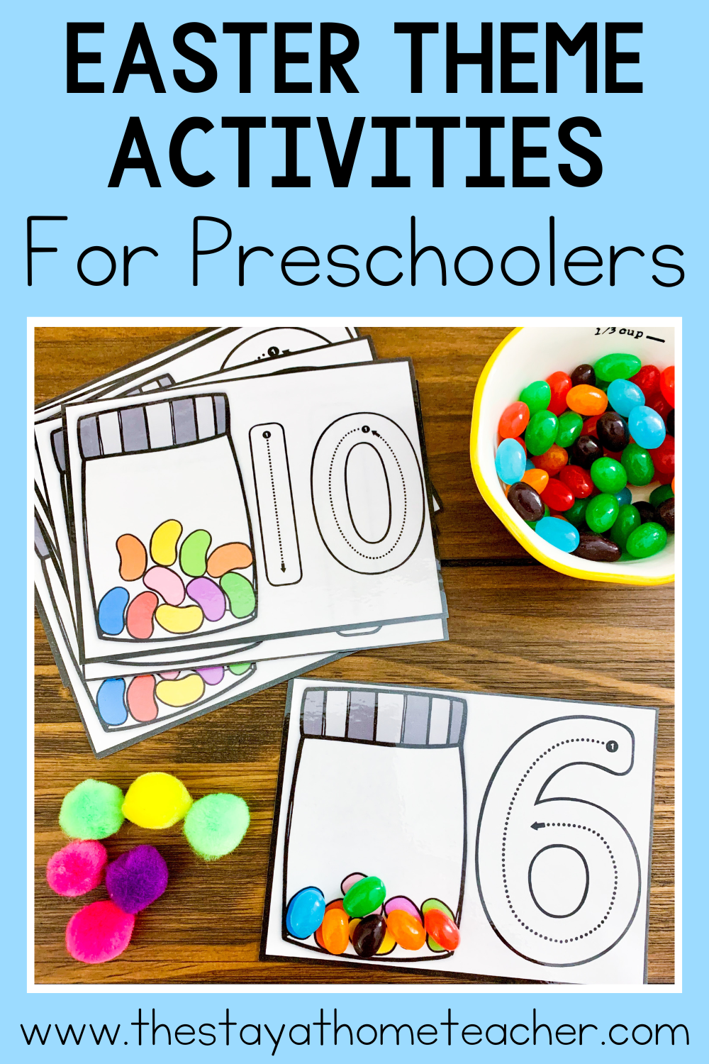 Easter Preschool Theme with 15 Fun Math & Literacy Activities - The ...