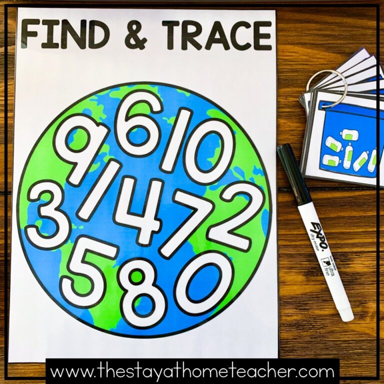 Earth Day Preschool Theme with 15 Fun Math & Literacy Activities - The ...